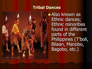 PHILIPPINE FOLK DANCE.ppt | Music | Entertainment