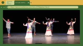 PHILIPPINE FOLK DANCE GROUP 1.pptx