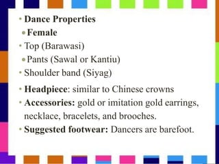 Philippine Folk Dances with Asian Influence | PPTX