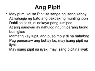 Philippine folk songs | PPT