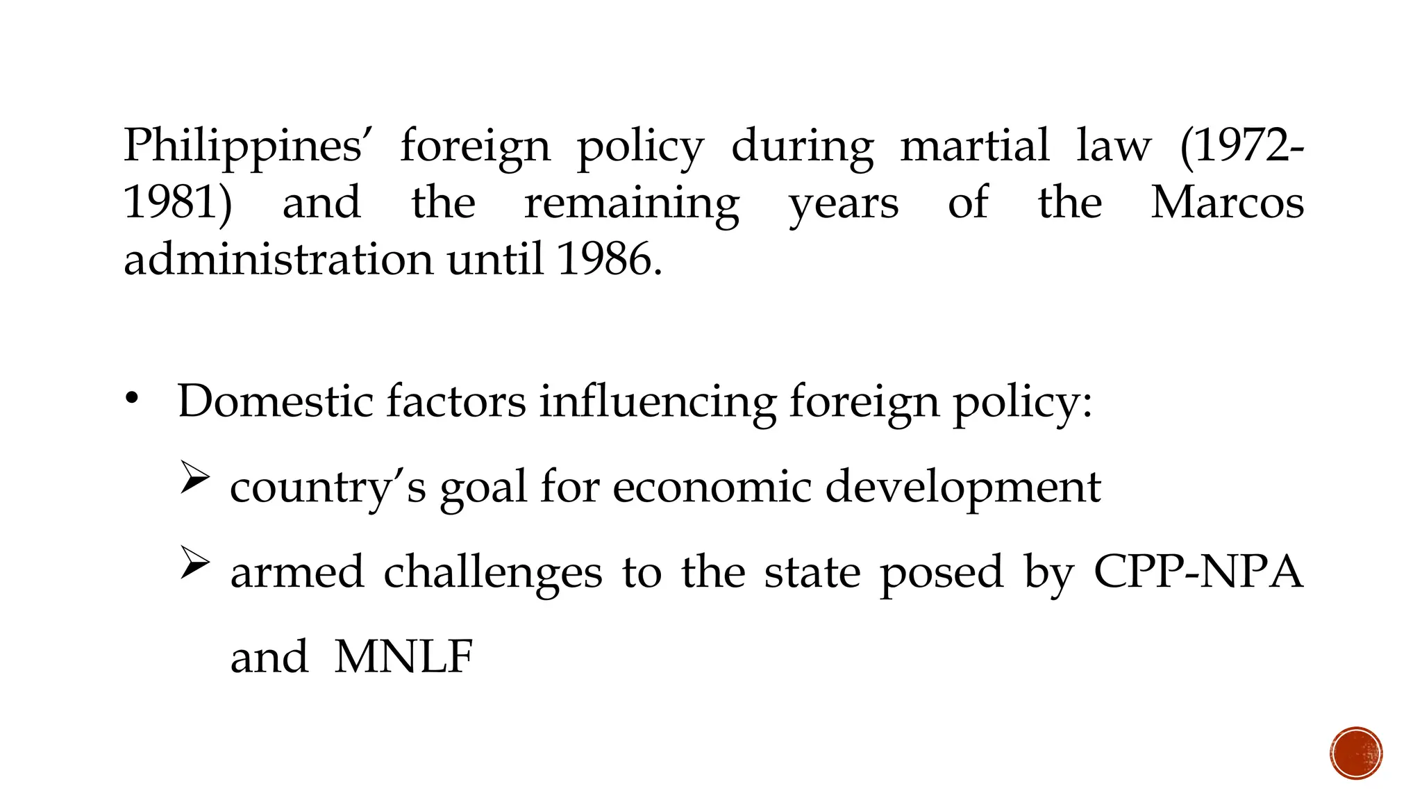 Philippine foreign relations (1972-1986) Group 1.pptx