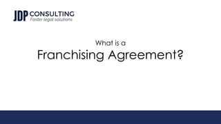 Philippine Franchising Law | PPTX