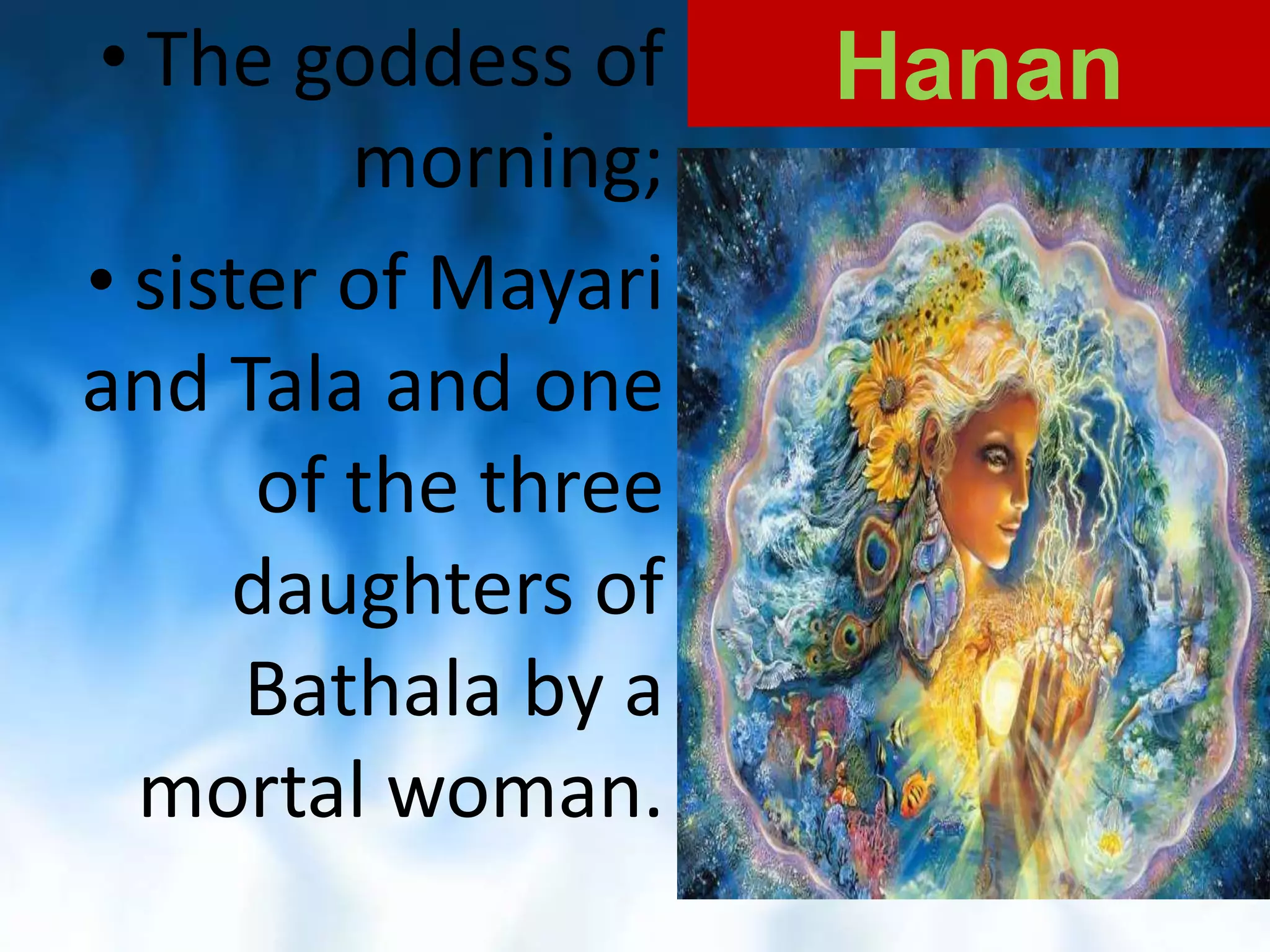 Philippine gods and goddesses | PPTX