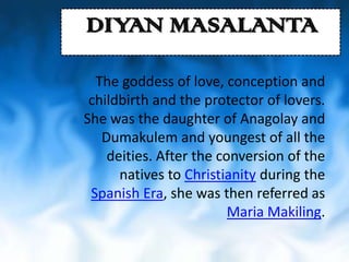 Philippine gods and goddesses | PPTX