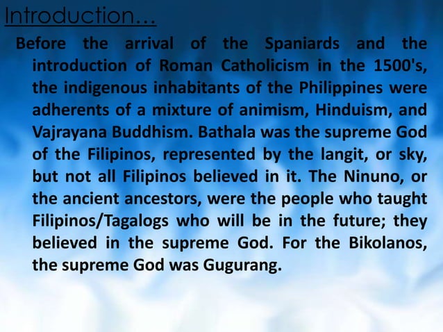 Philippine gods and goddesses | PPTX