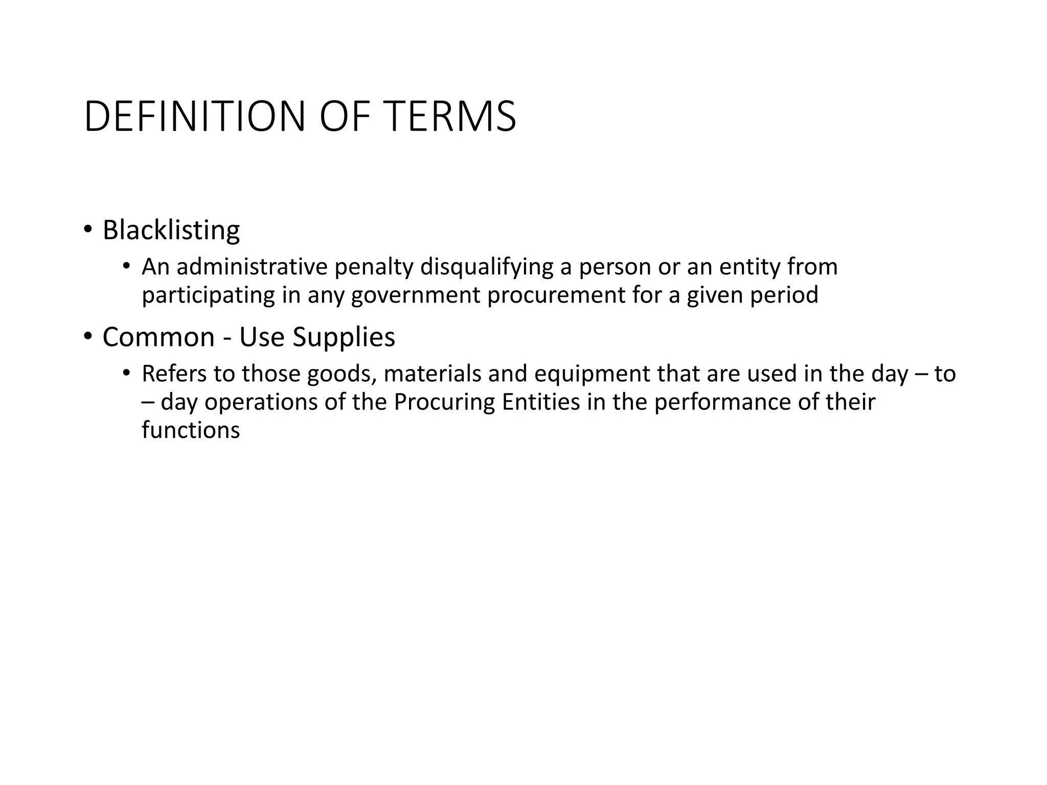 Philippine government procurement | PDF