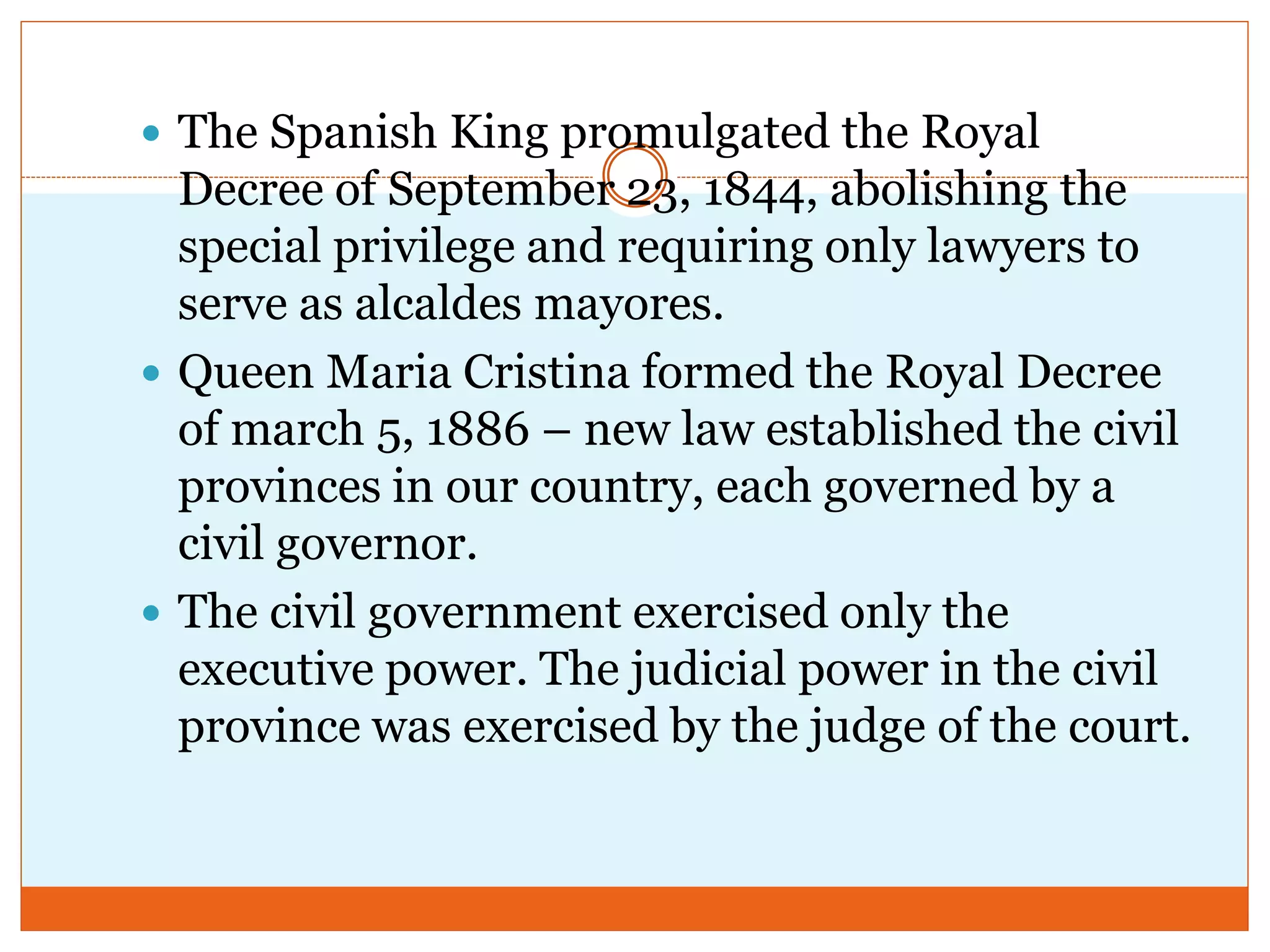 Philippine Government under Spain | PPTX