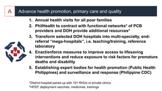 Philippine health agenda 2016 2022 | PDF