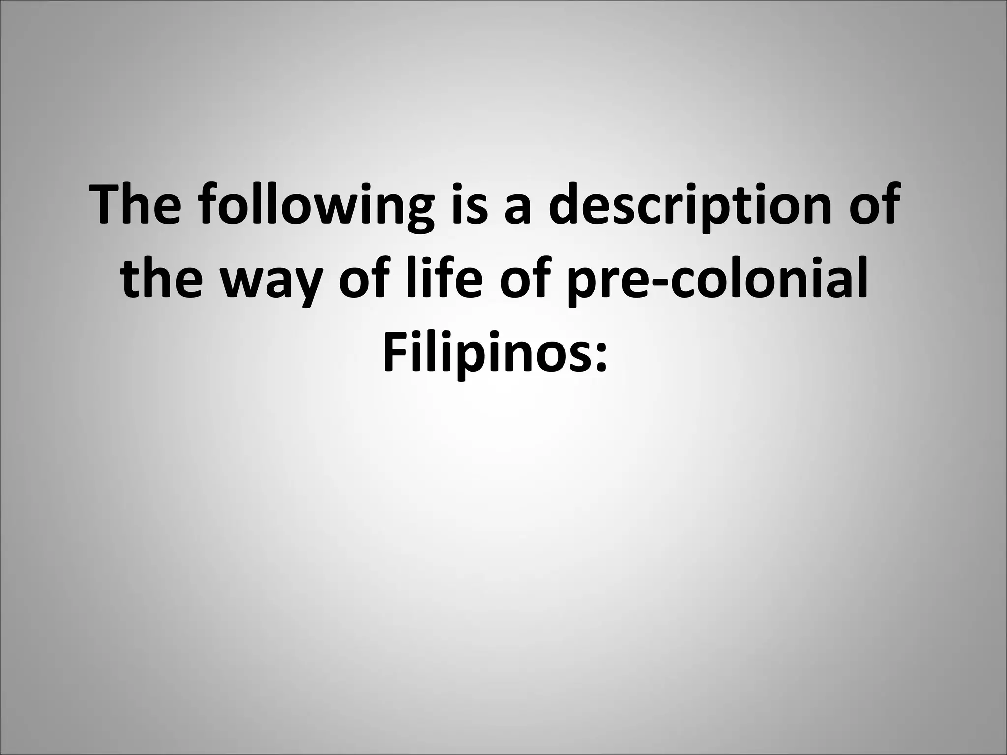 Philippinehistory pre-colonial-period | PPT