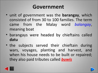Philippinehistory pre-colonial-period | PPT