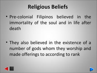 Philippinehistory pre-colonial-period | PPT