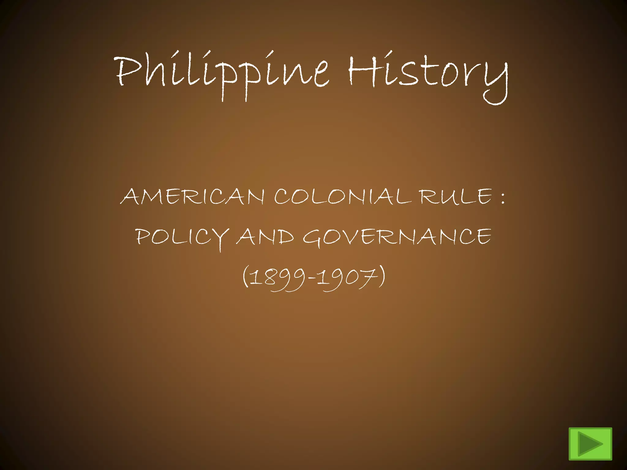 American Colonial Rule & Policy | PPTX
