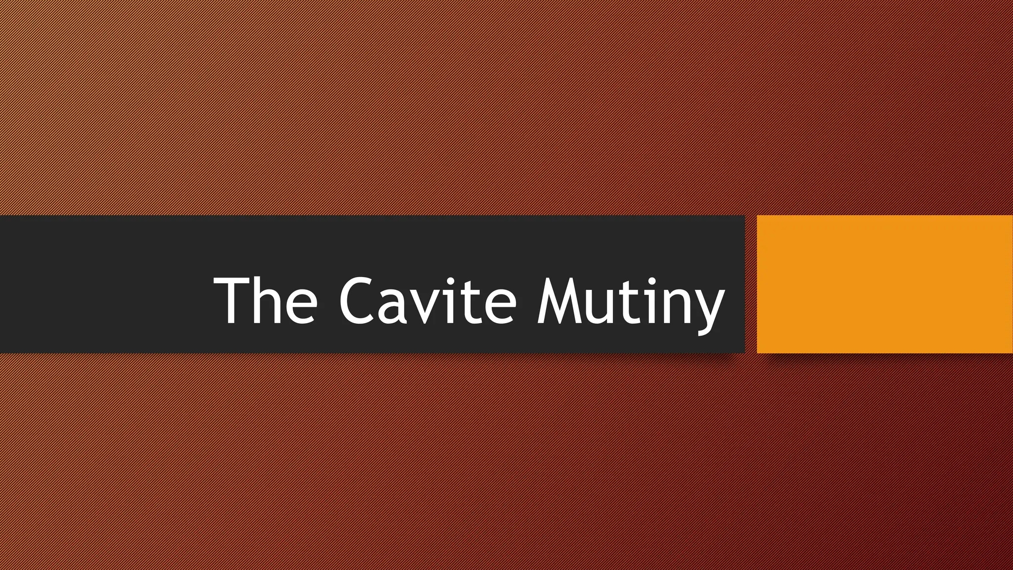 Philippine History cavite Mutiny Report.ppt