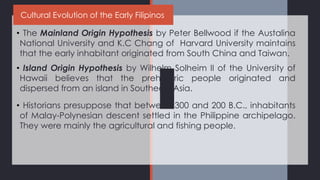 Philippine history chapter 3 pre colonial | PPTX