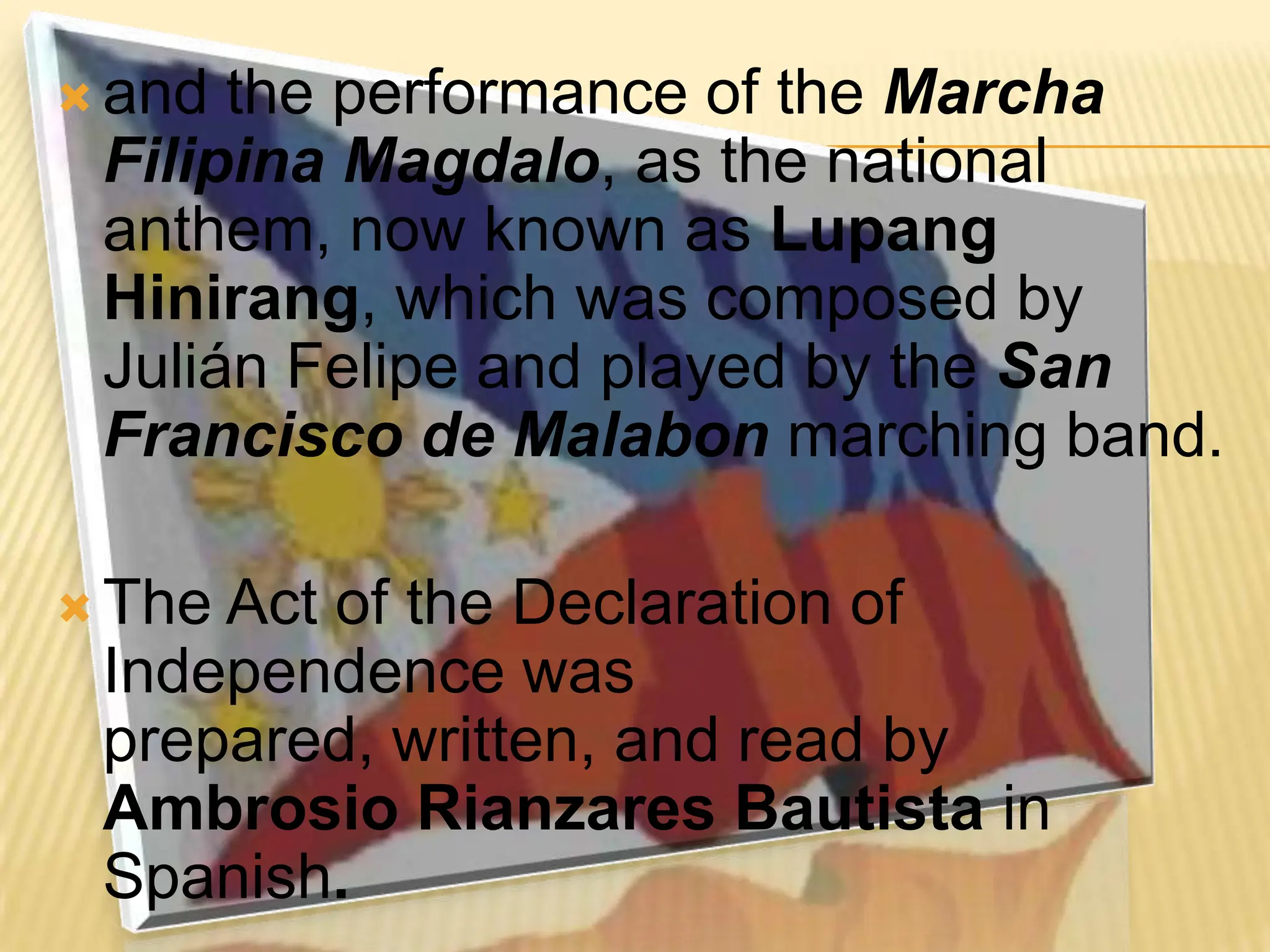 Philippine Independence The first Republic of the Philippine | PDF