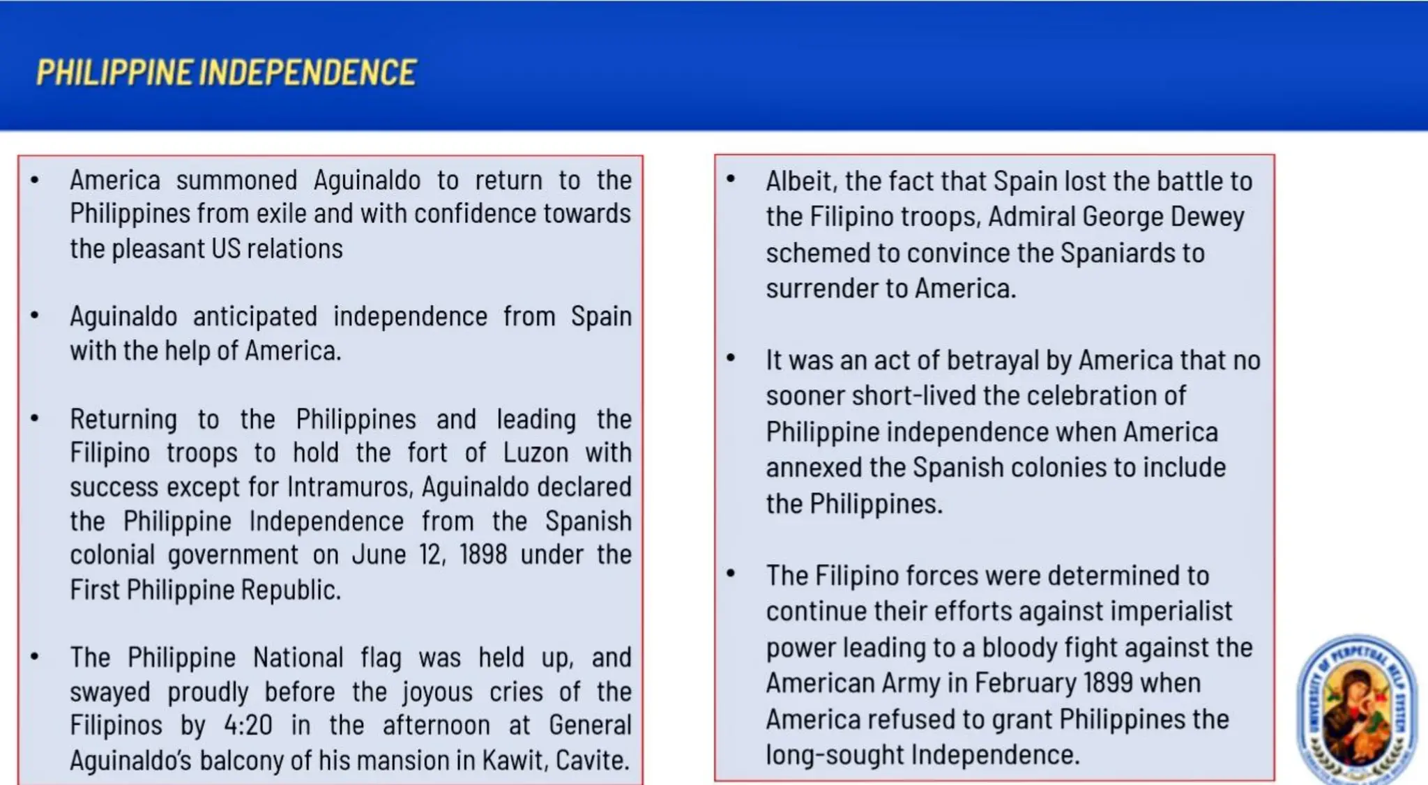 Philippine Independence : Readings in Philippine History | PDF