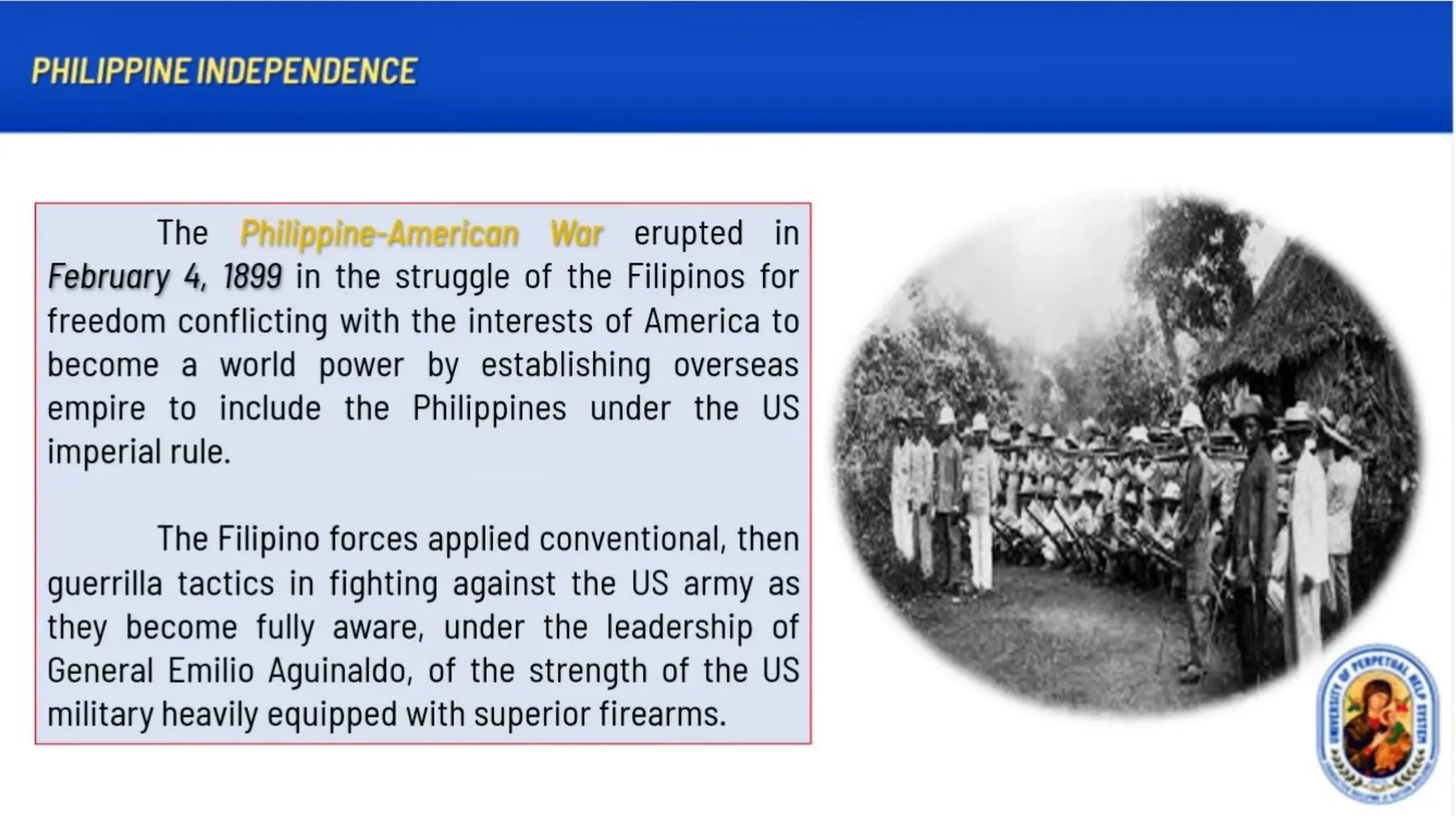 Philippine Independence : Readings in Philippine History | PDF