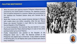 Philippine Independence : Readings in Philippine History | PDF