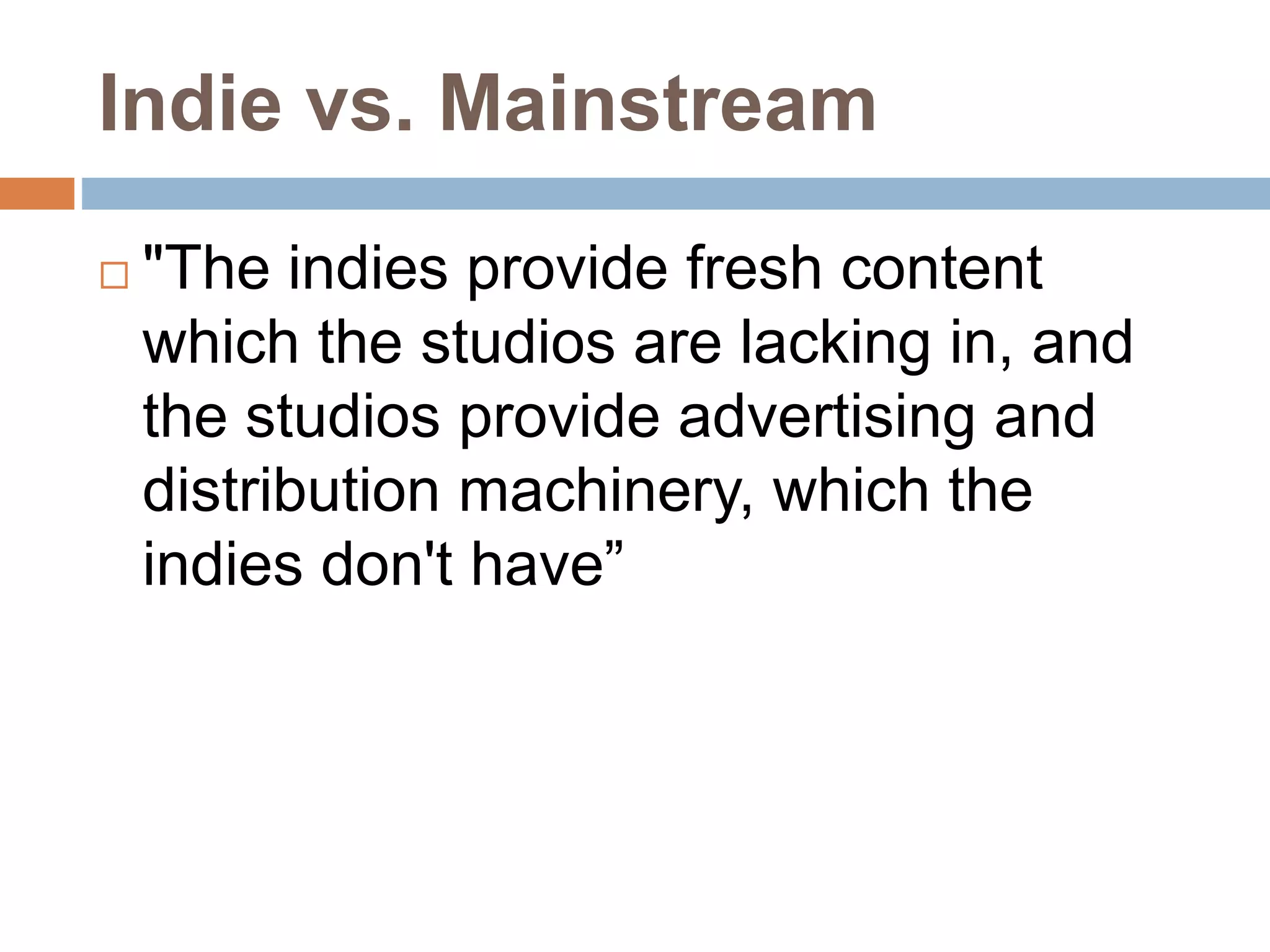 Philippine Independent Film - Contemporary Arts | PPTX