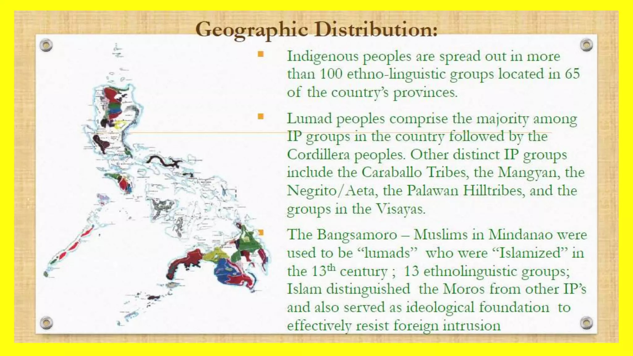 Philippine indigenous communities | PPTX