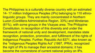 Philippine indigenous communities | PPTX