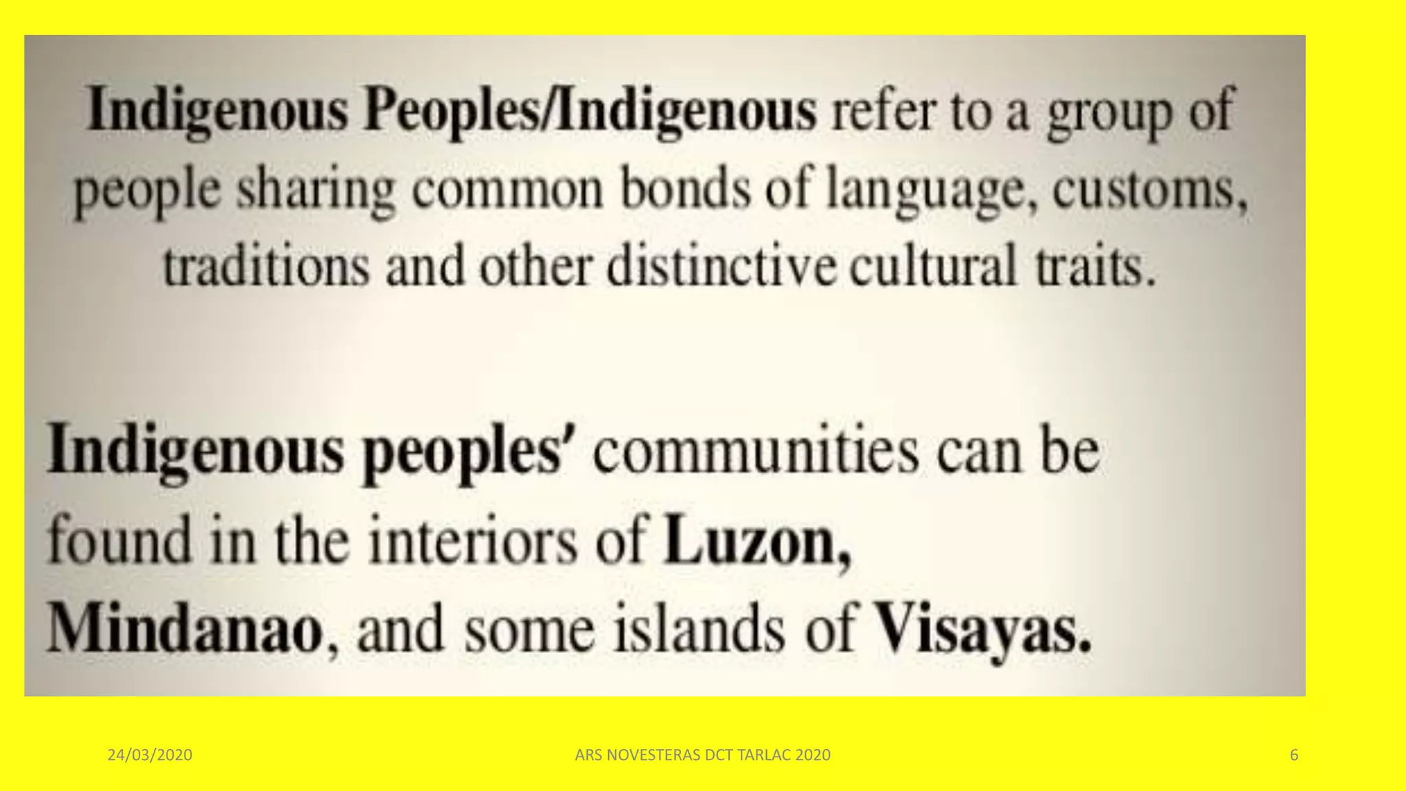 Philippine indigenous communities | PPT