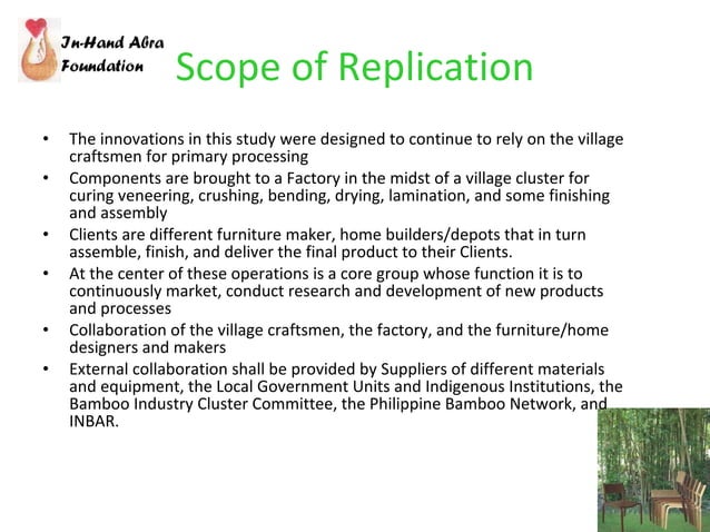 Philippine Innovation In Partnership With Inbar | PPT