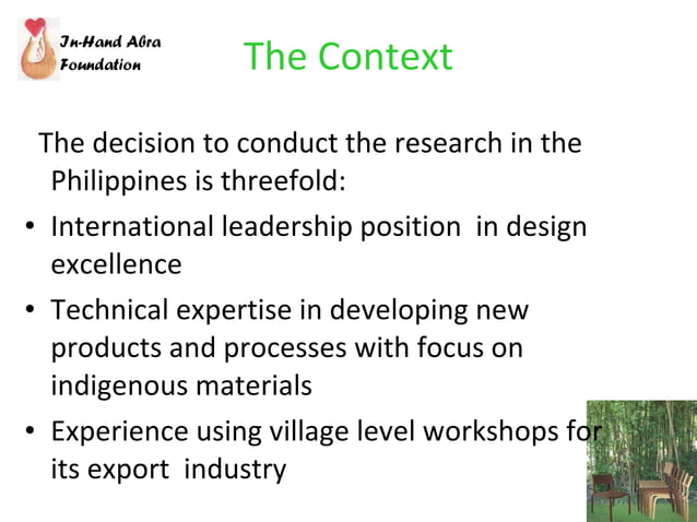 Philippine Innovation In Partnership With Inbar | PPT