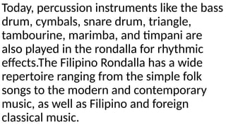 Philippine Instrumental Ensemble Rondalla and Drum and Lyre.pptx
