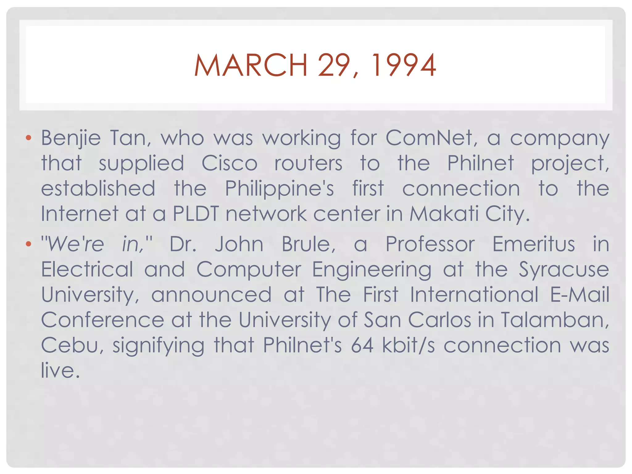 Philippine internet | PPTX