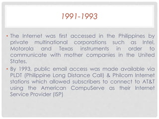 Philippine internet | PPT