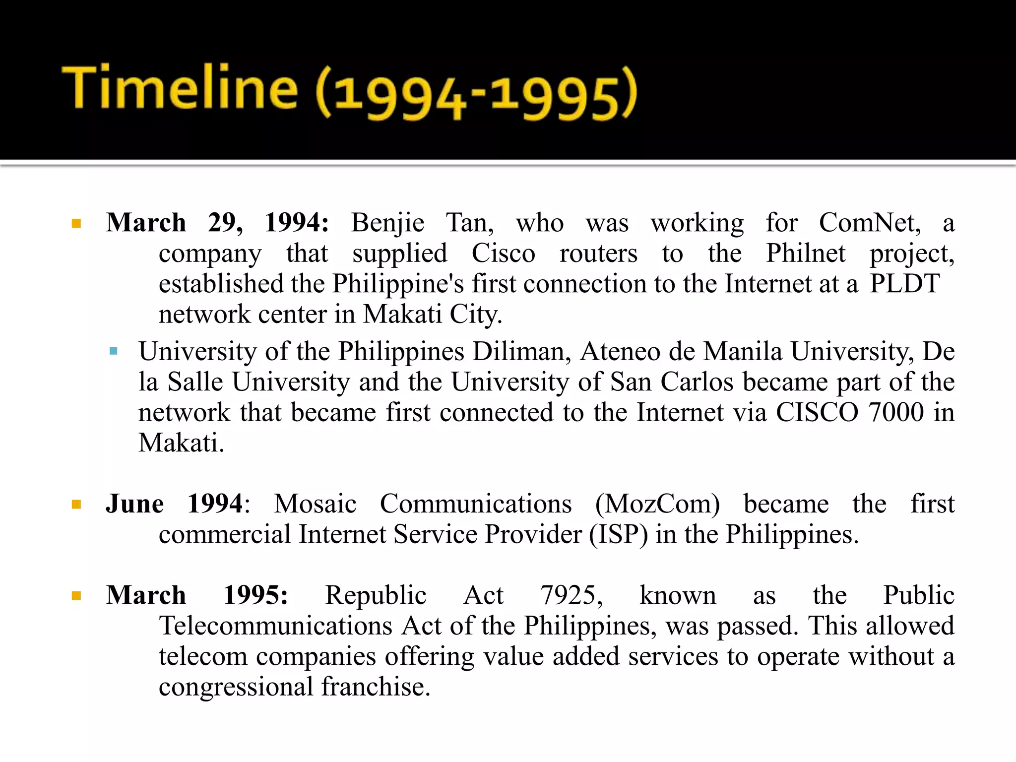 Philippine Internet | PPTX