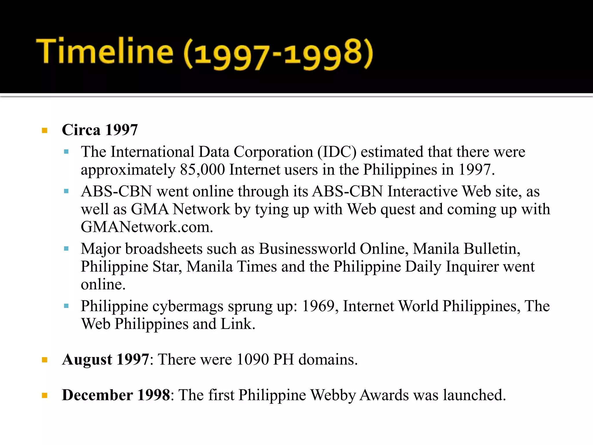 Philippine Internet | PPTX