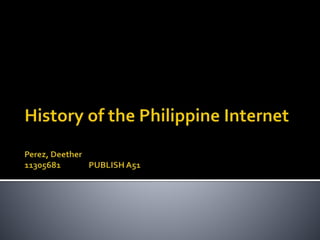 Philippine Internet | PPTX