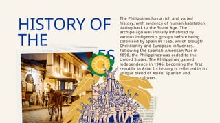 Philippine Introduction PowerPoint Presntation | PPTX