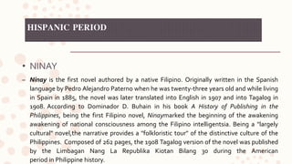 PHILIPPINE LITERARY WORKS BEFORE AND DURING SPANISH COLONIZATION | PPTX