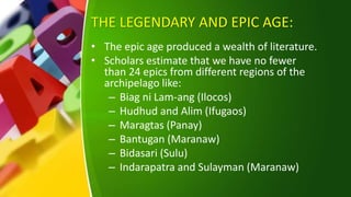 Philippine literature | PPTX