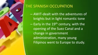 Philippine literature | PPTX