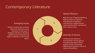 Philippine Literature.pptx The Philippine literatre | PPT