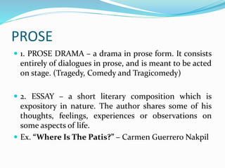 Philippine literature, 11 | PPTX