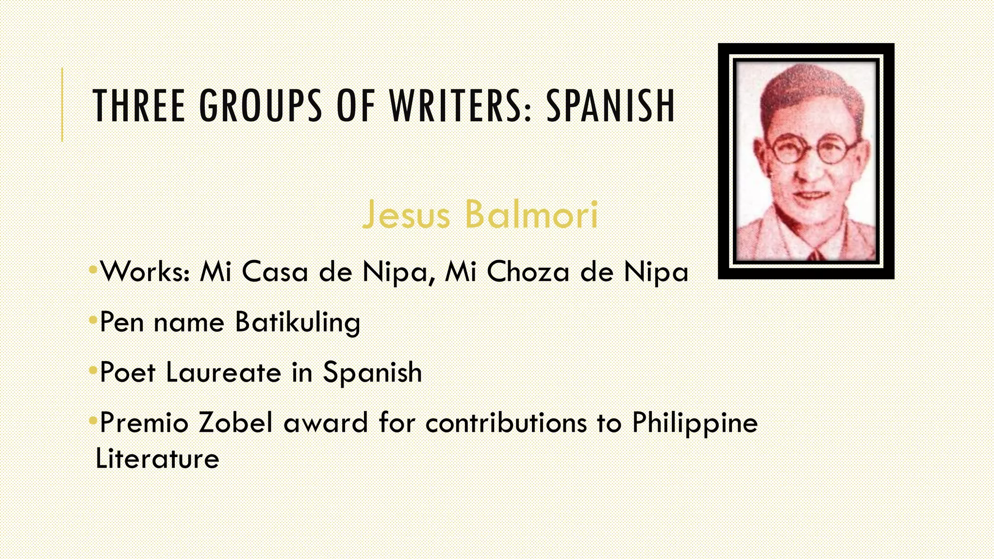 Philippine Literature during the American Period (Group 4) | PDF ...