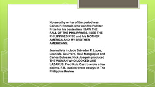 Philippine Literature during the Japanese Period.pptx