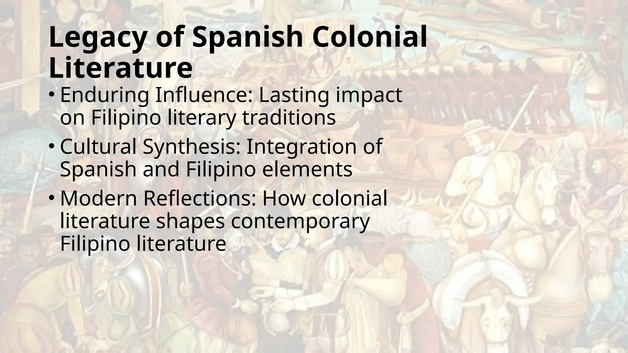 Philippine Literature During the Spanish Colonial Period | PPTX