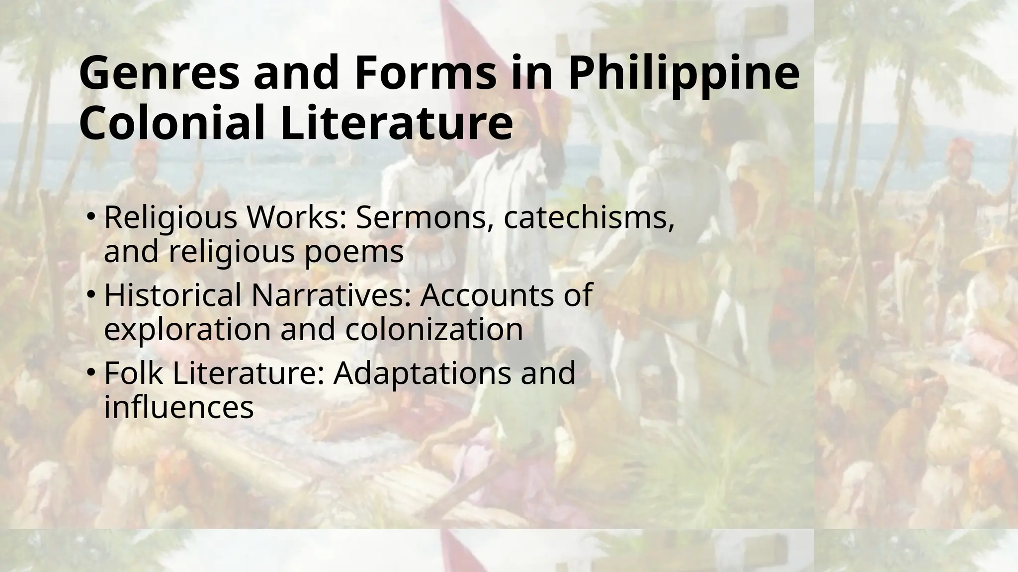 Philippine Literature During the Spanish Colonial Period | PPTX