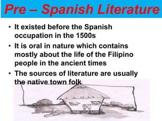 Philippine literature from the pre colonial period to the contemporary ...