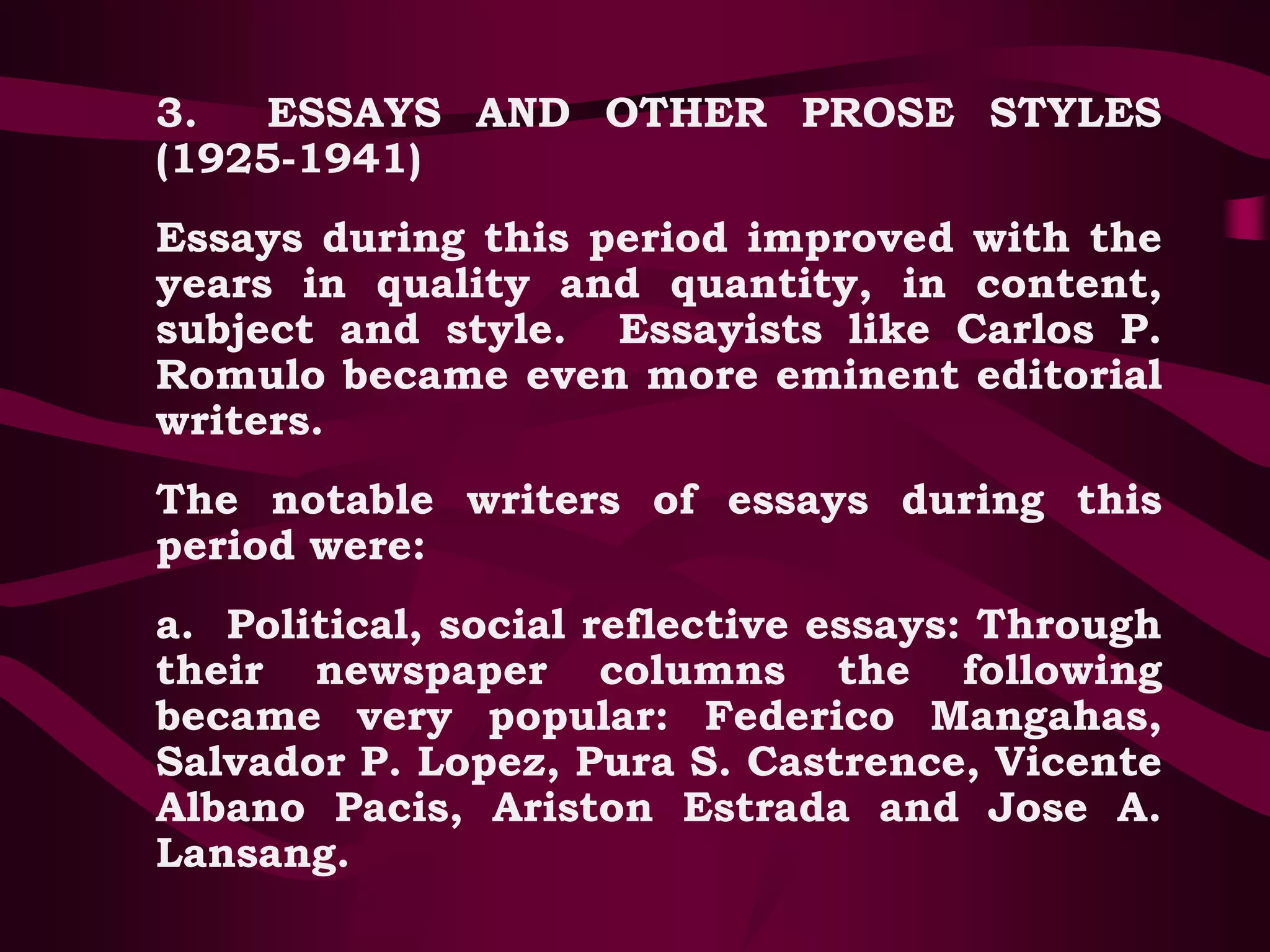 Philippine literature in english | PPTX