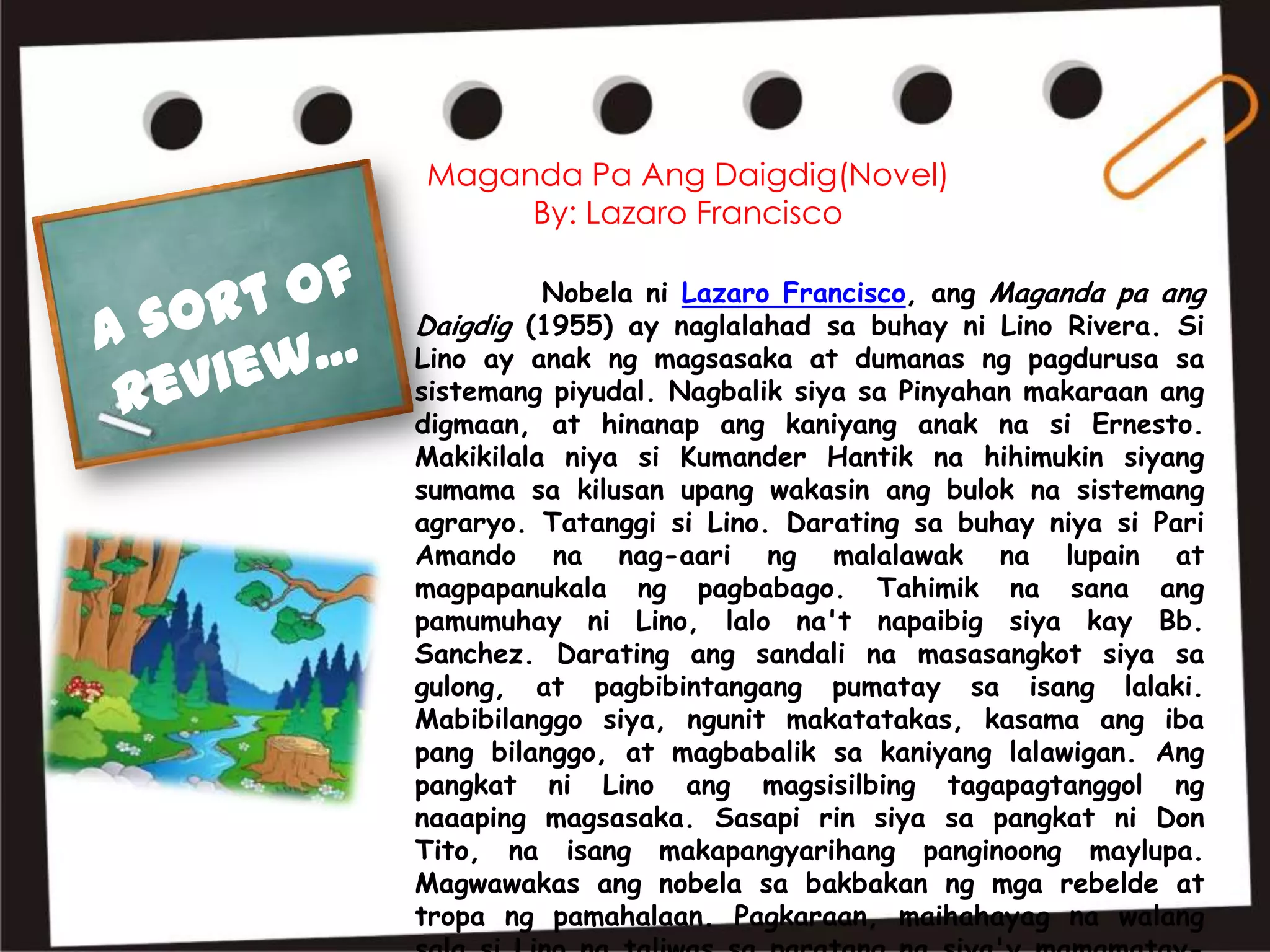 Philippine literature (under the republic) FINAL | PPTX