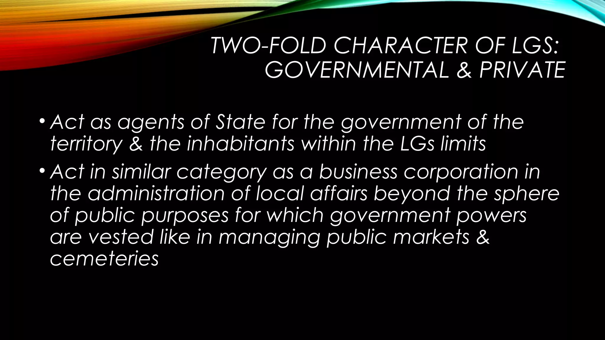 Philippine Local Government System | PPT