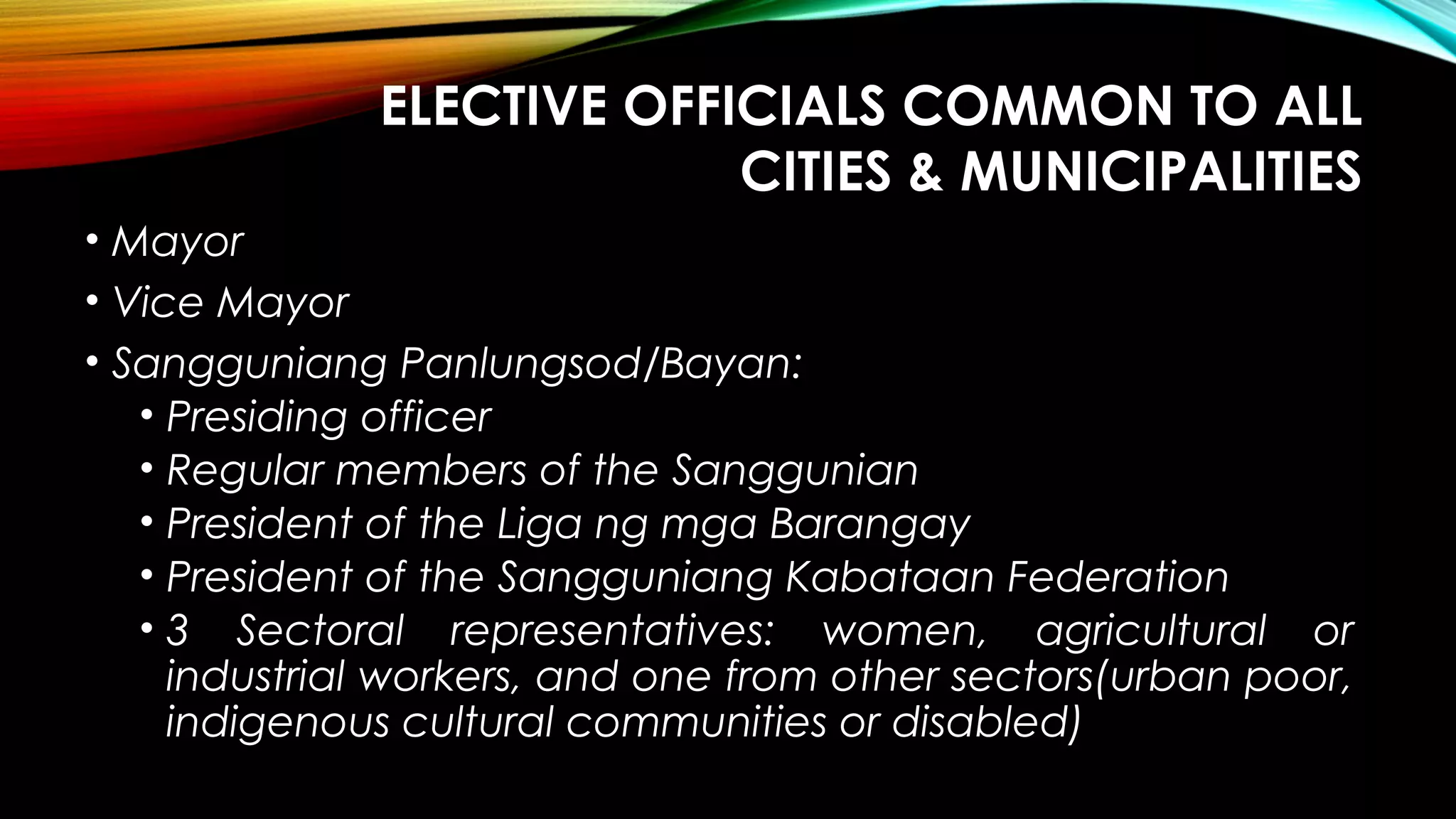 Philippine Local Government System | PPT