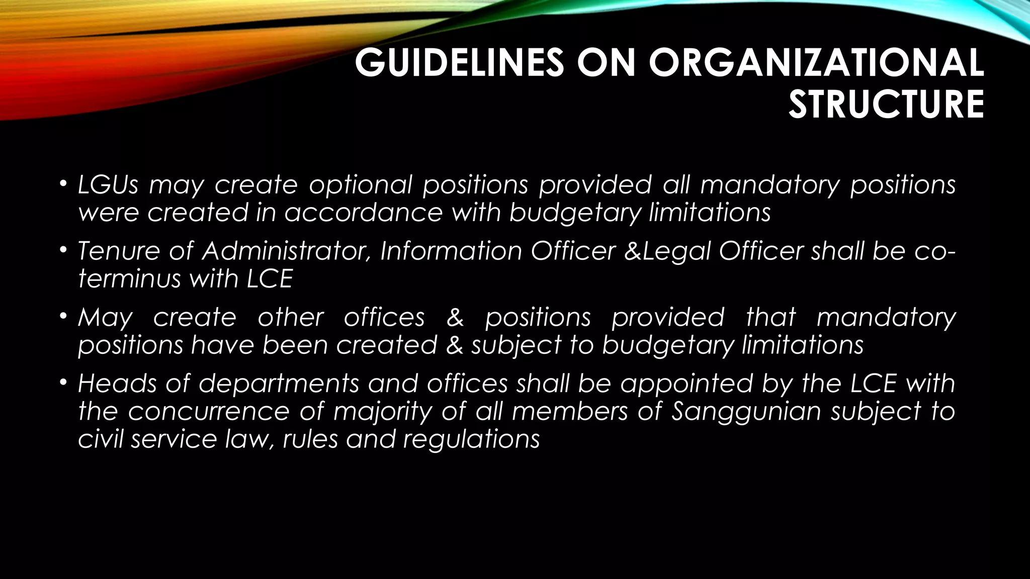 Philippine Local Government System | PPT